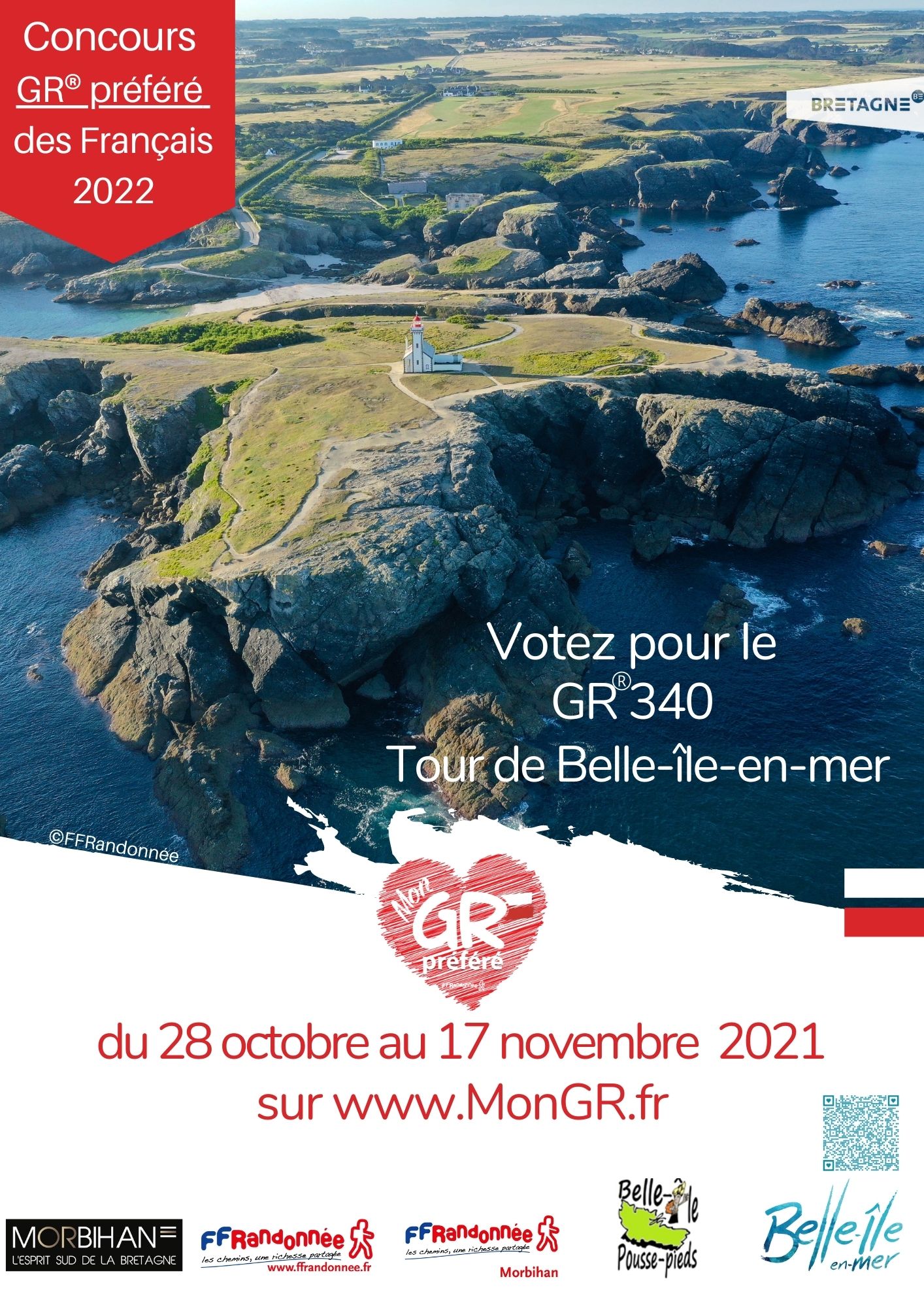 Le GR 340 Tour de Belle-île candidat au concours du GR préféré des ...